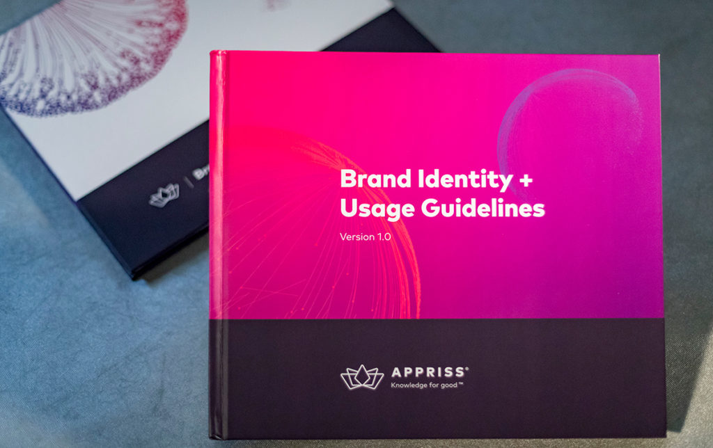 Appriss Style Guide creation and logo development